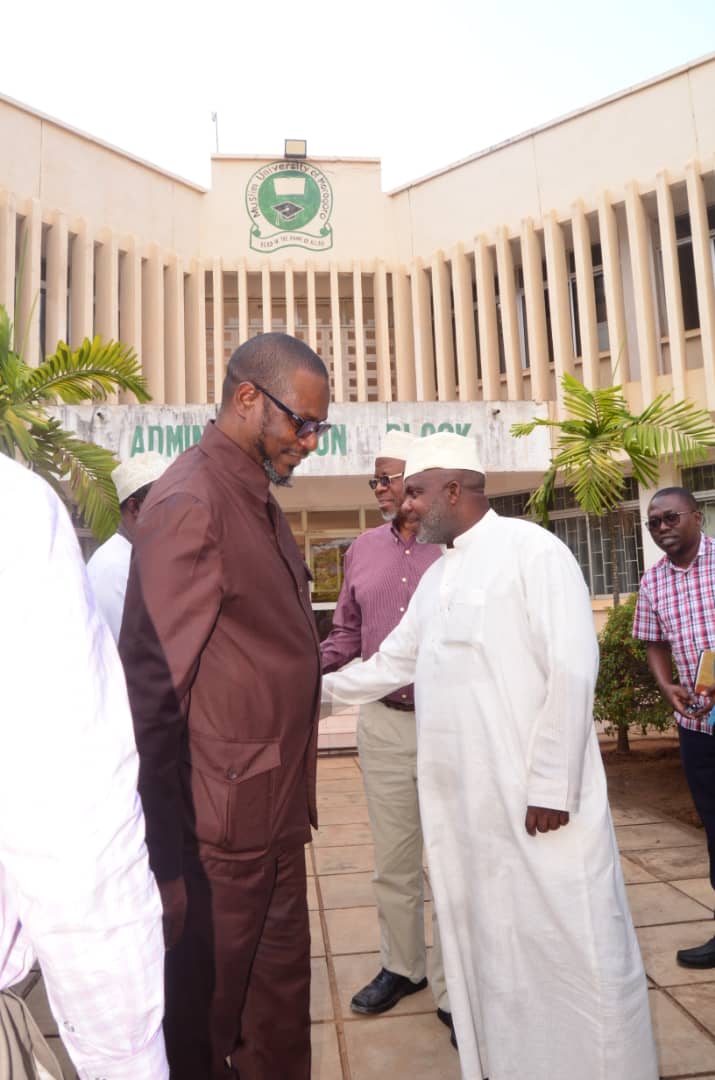 IOU VC Dr. Cherno Omar Barry meets VC Muslim University of Morogoro ...
