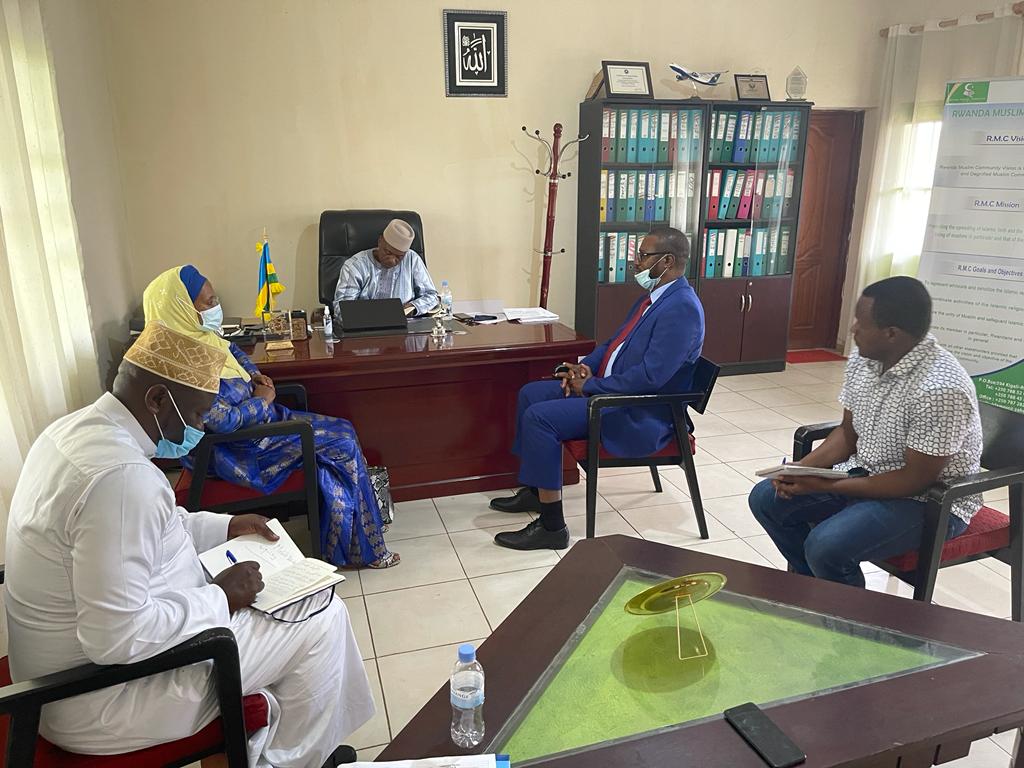IOU VC Dr. Cherno Omar Barry meets RMC delegates on Rwanda tour ...