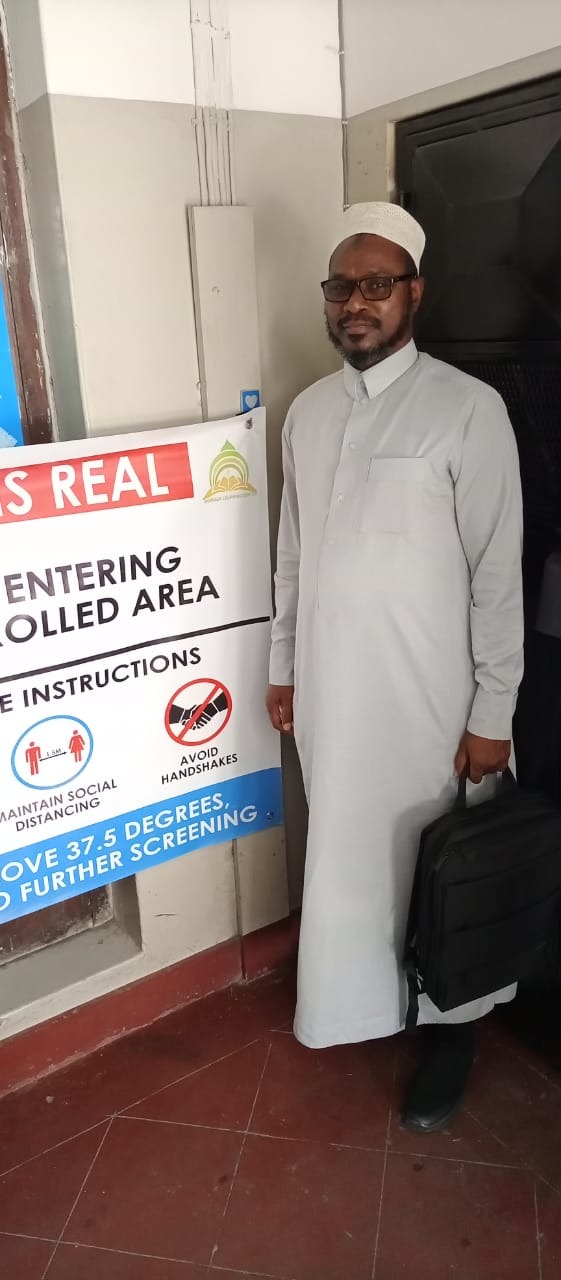 IOU VC Dr Cherno Omar Barry visits Mombasa Learning Center ...