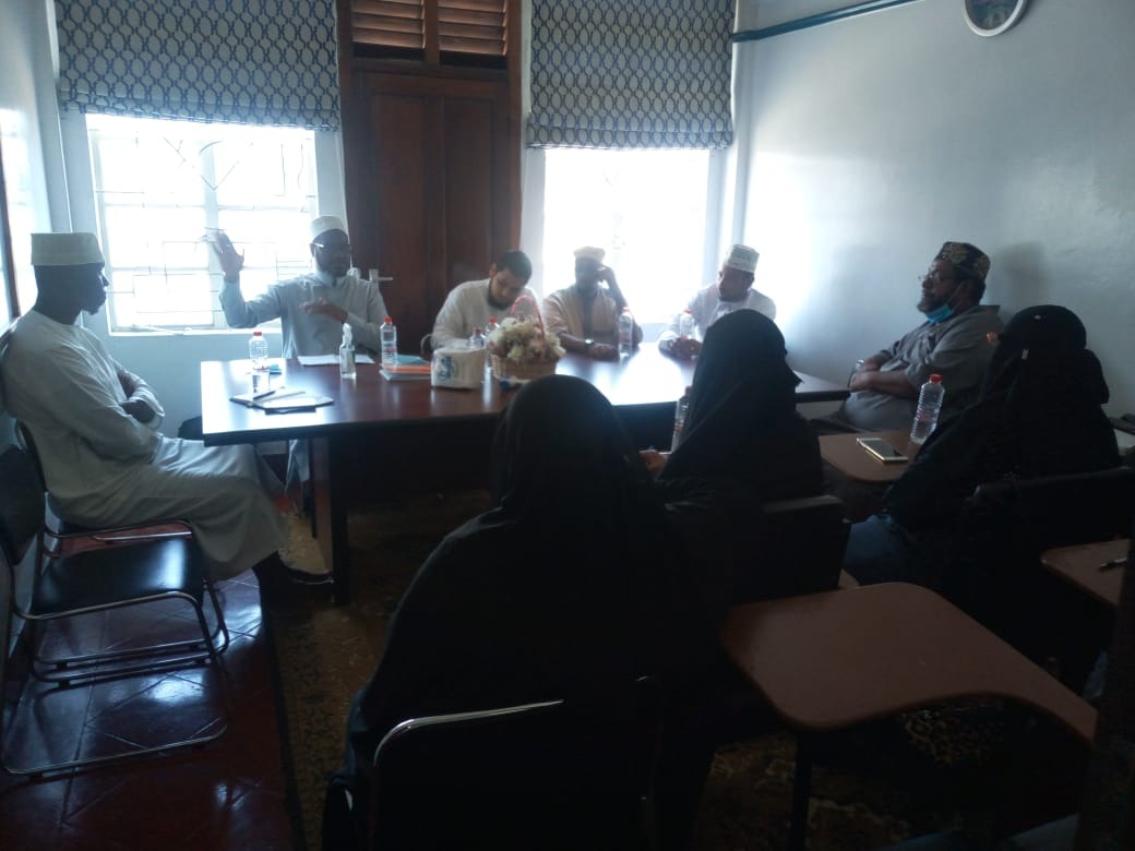 IOU VC Dr Cherno Omar Barry visits Mombasa Learning Center ...