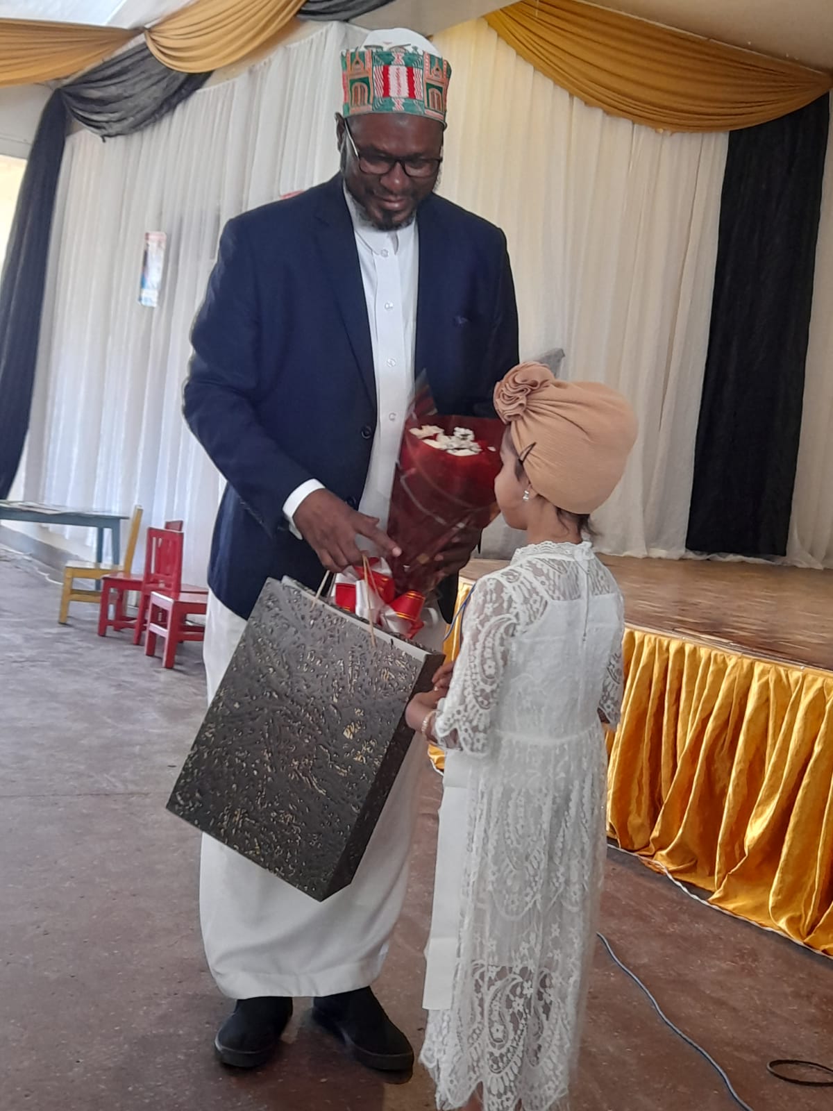 IOU VC Dr Cherno Omar Barry signs MoU at Islamia Madrassa Society ...