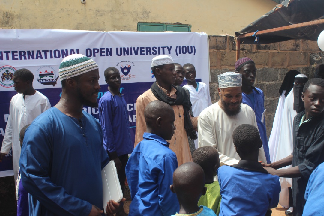 IOU launches 1MAS learning center in Jarra Soma, The Gambia ...
