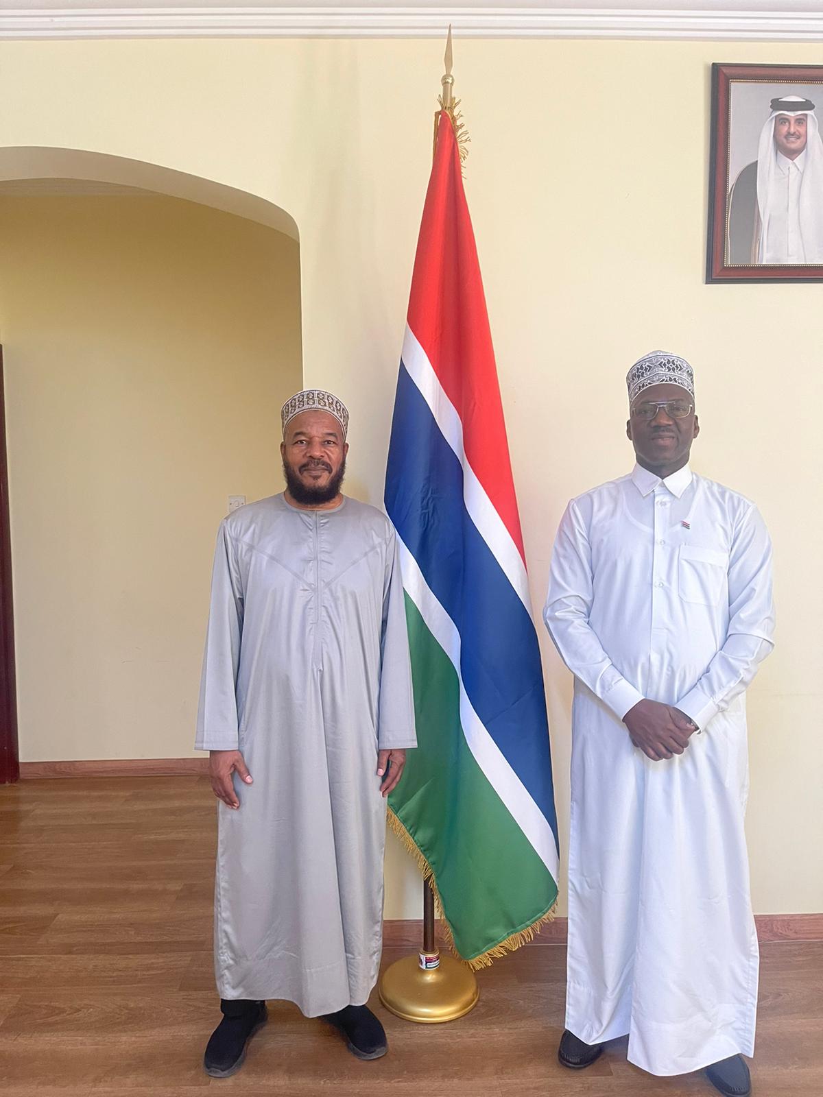 His Excellency Foday Malang meets Dr Bilal Philips | International Open ...